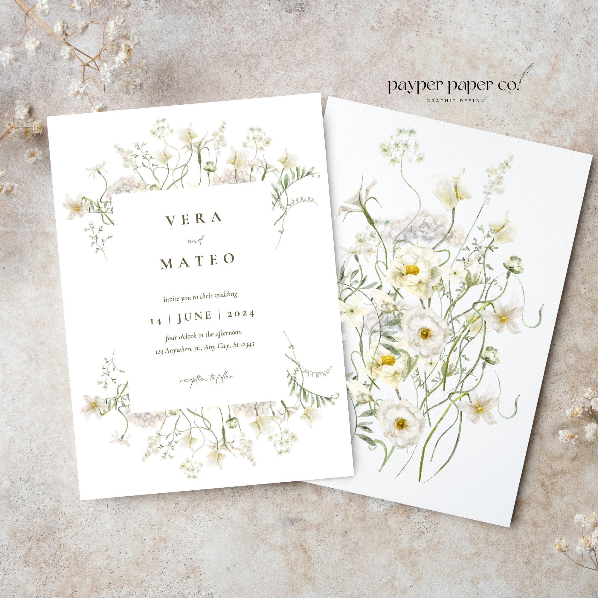 Vera Bradley Printable Invitation Let's Party Cake With Candles