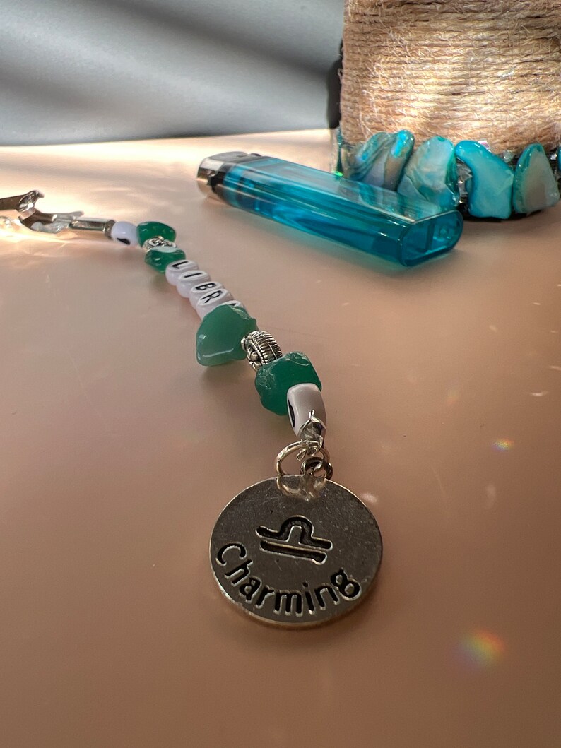 LIBRA Smokers Helper Astrological Sign Smoke Clip With Alligator Clip ...