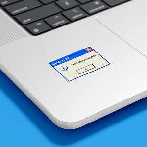 Windows XP Task Failed Successfully Vinyl Sticker - Tech Humor Decal - Etsy