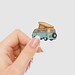 Vintage Van Life Campervan Vinyl Sticker Retro Beach Adventure Camper ...