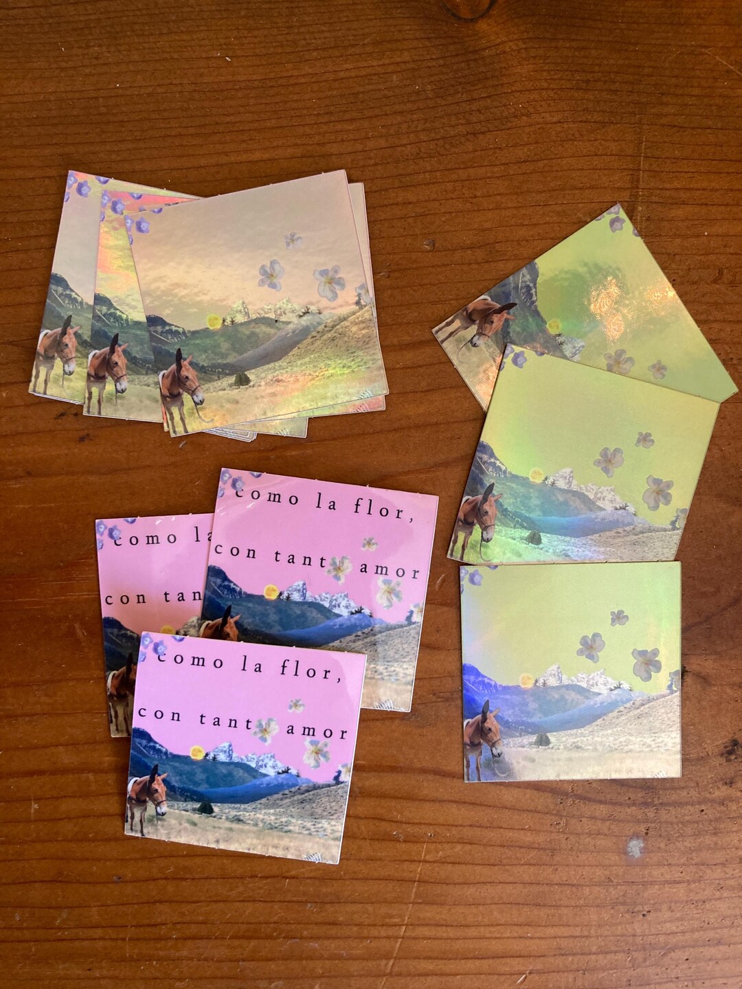 Collage Mule Stickers selena Quintanilla and Holographic - Etsy