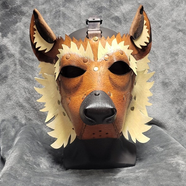 Leather Furry Masks - Etsy UK
