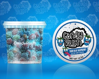 Sour Blue Raspberry Gushers - Etsy