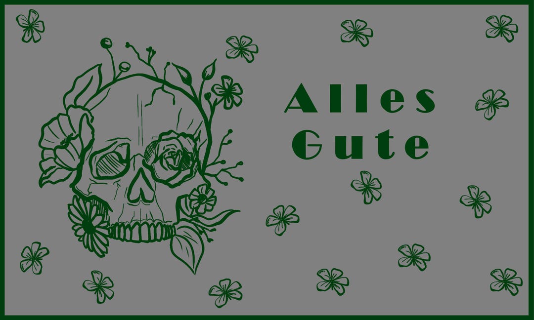All the Best Skull Gift Voucher - Etsy