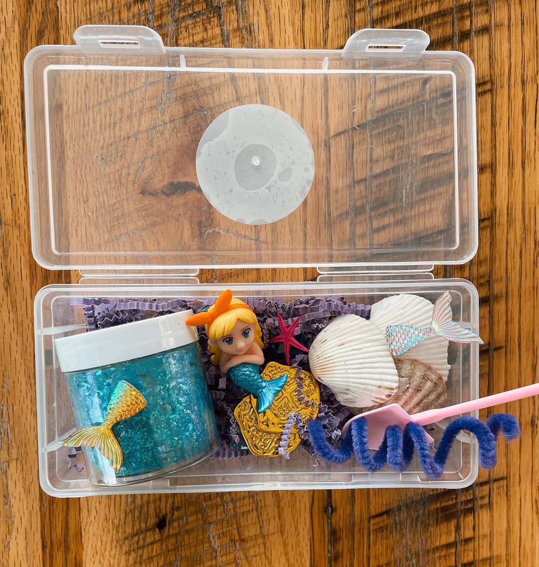 Mini Mermaid Playdough Kit - Etsy
