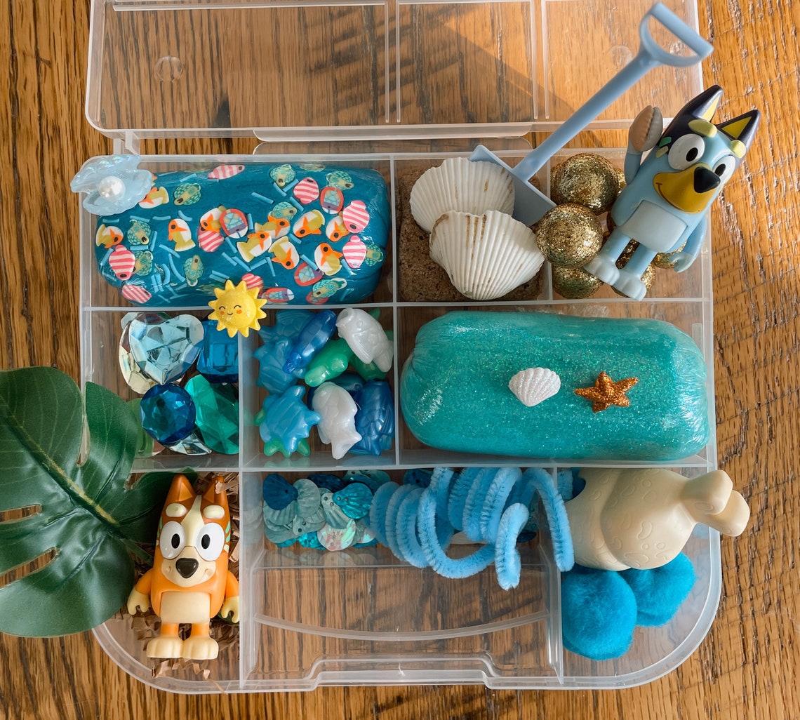 Bluey Playdough Kit - Etsy