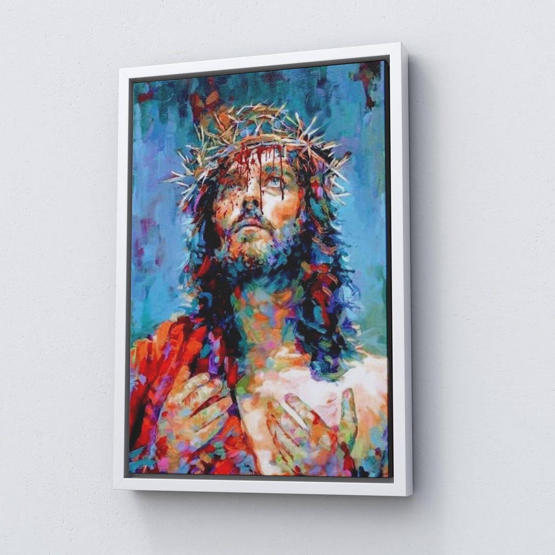 Jesus Christ Wall Art, Jesus Christ Canvas Print, Jesus Christ Poster ...