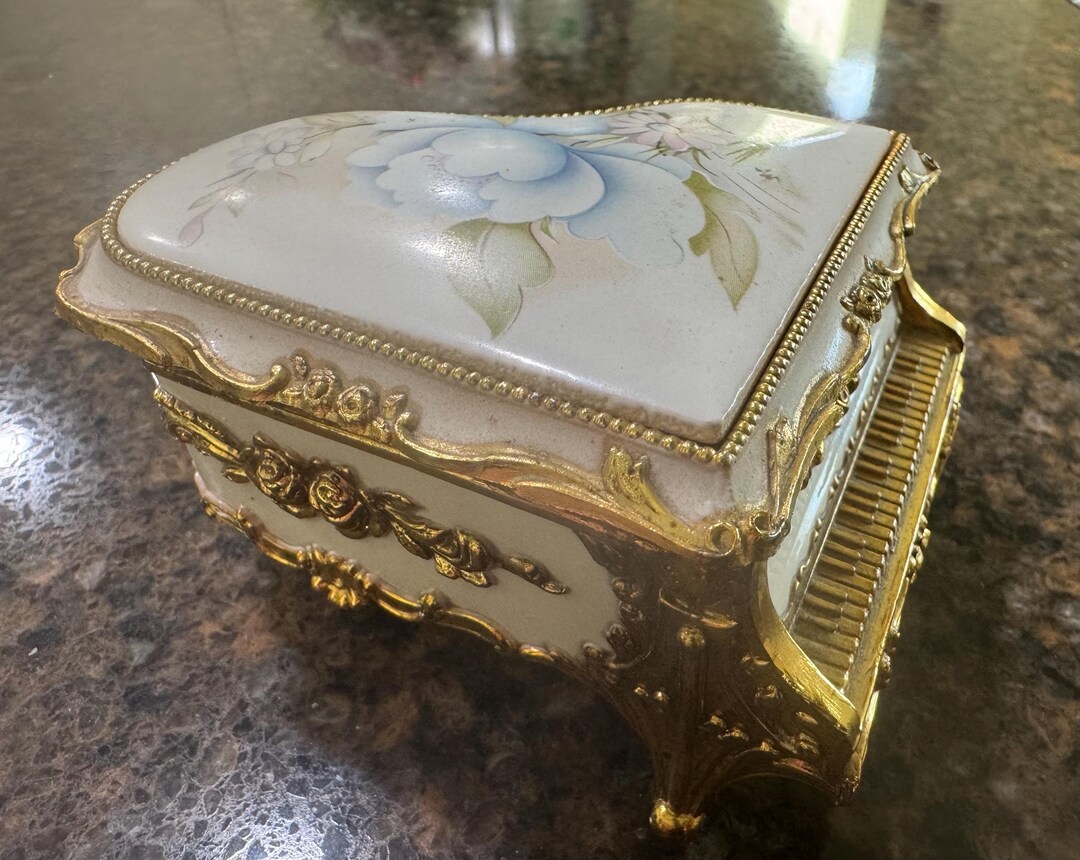 Vintage Sankyo Piano-shaped Musical Trinket/jewelry Box - Etsy