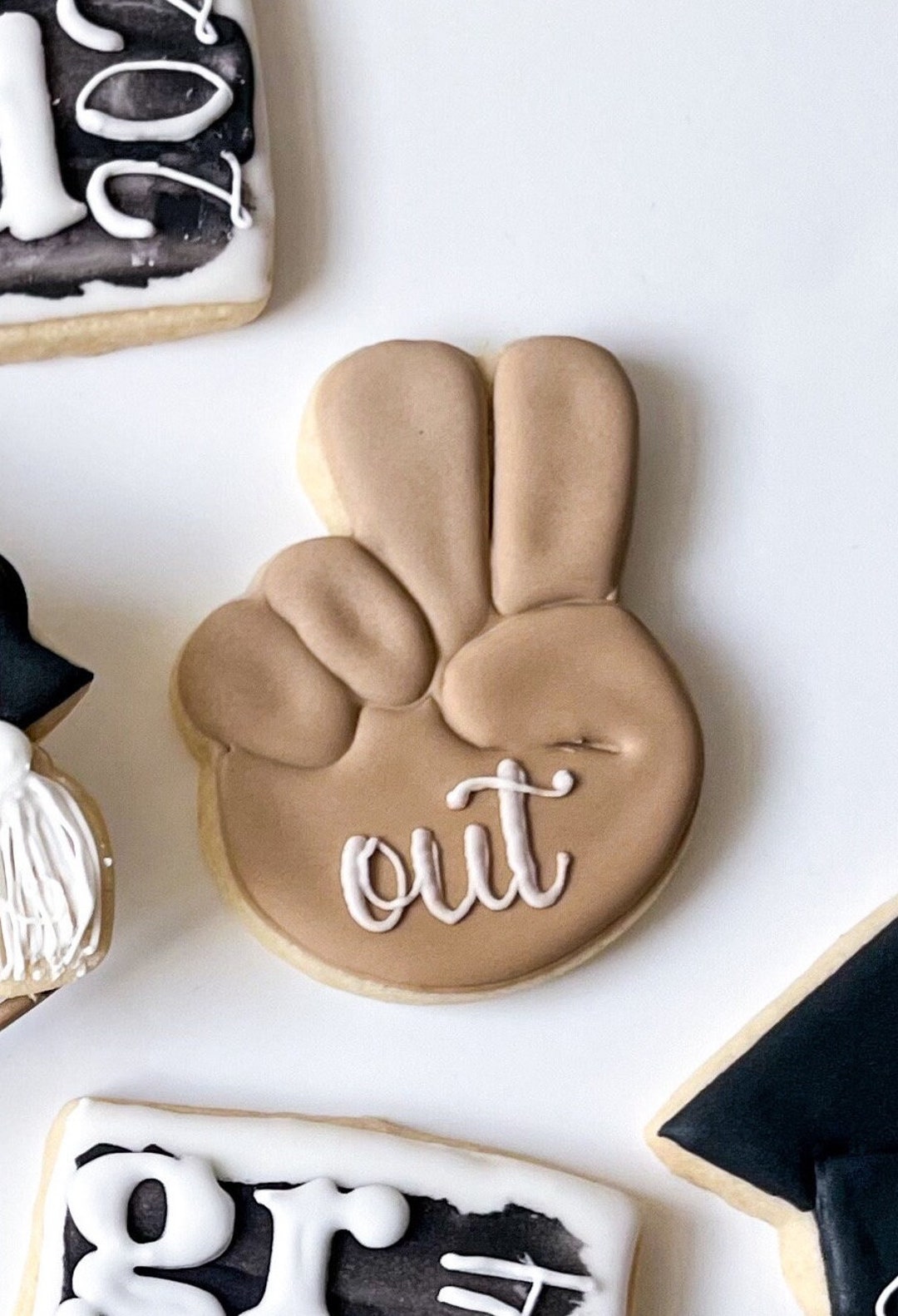 Peace Sign Cookie Cutter | Peace Out Cookie Cutter | Fondant Playdoh ...