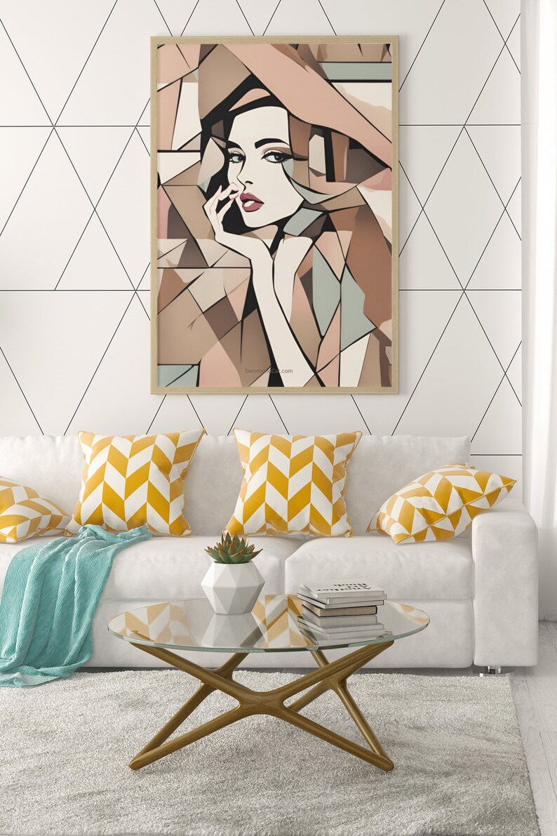 Vintage Cubist Women (5 Pack), Avant Garde Painting, Captivating ...