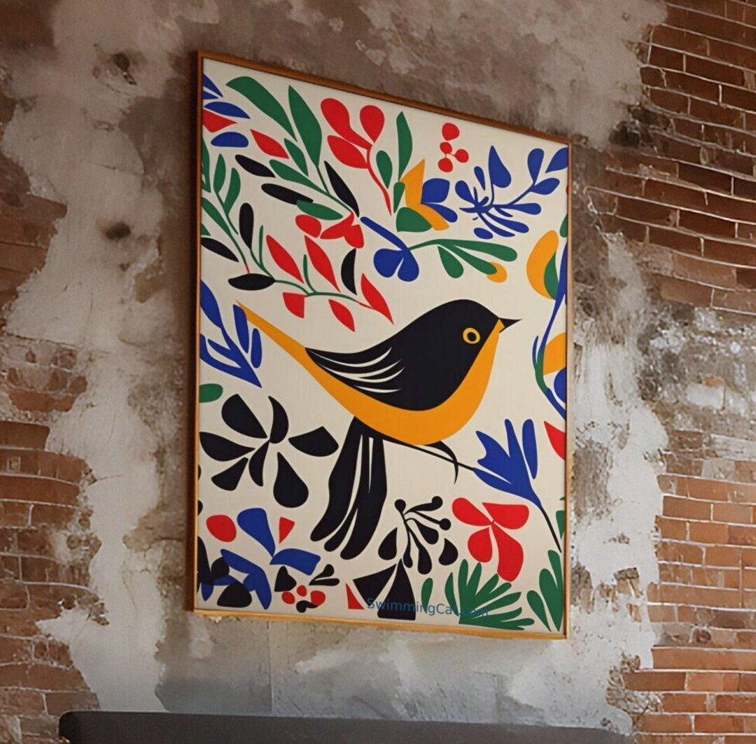 Matisse Poster Set, Nature Emotes, Home Staging Art, Matisse Birds ...