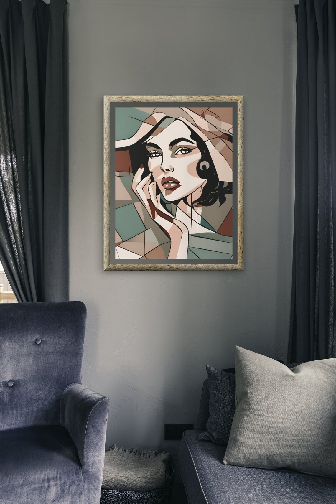 Vintage Cubist Women (5 Pack), Avant Garde Painting, Captivating ...