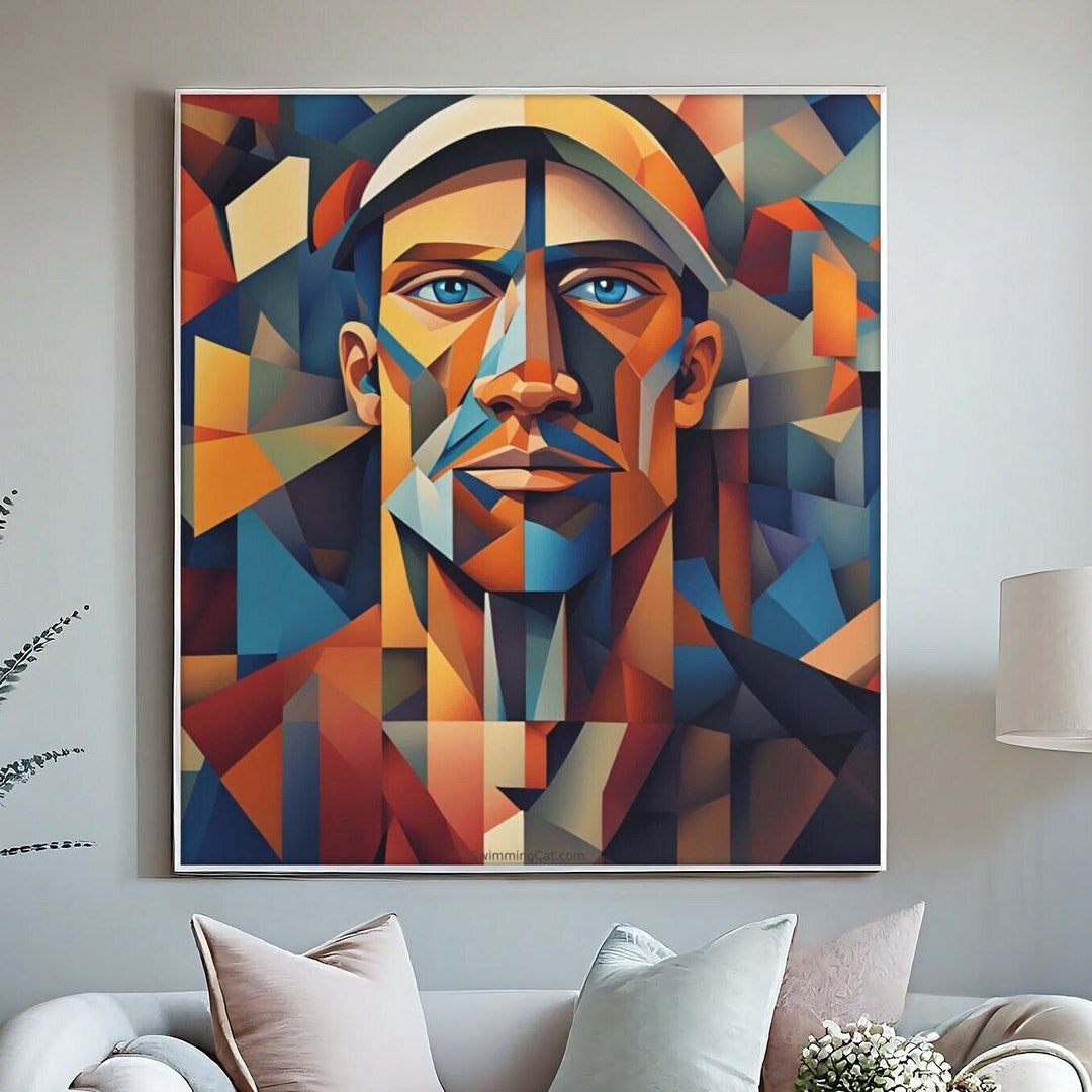 Cubist Men (5 Pack) Avant Garde Painting, Captivating, Abstract Cubism ...