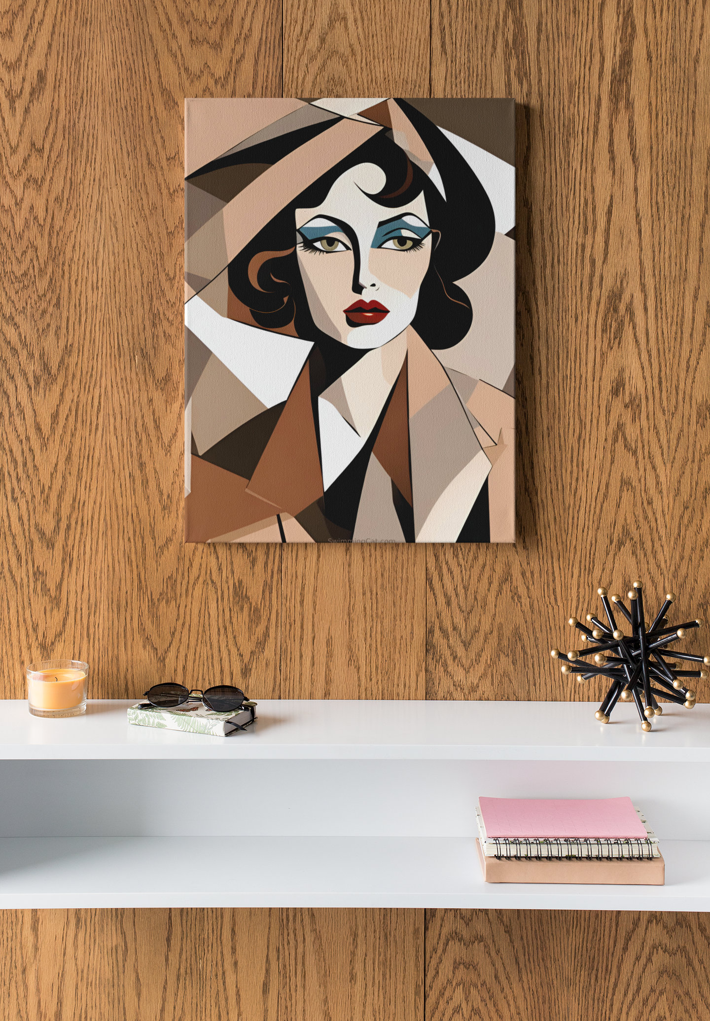 Vintage Cubist Women (5 Pack), Avant Garde Painting, Captivating ...