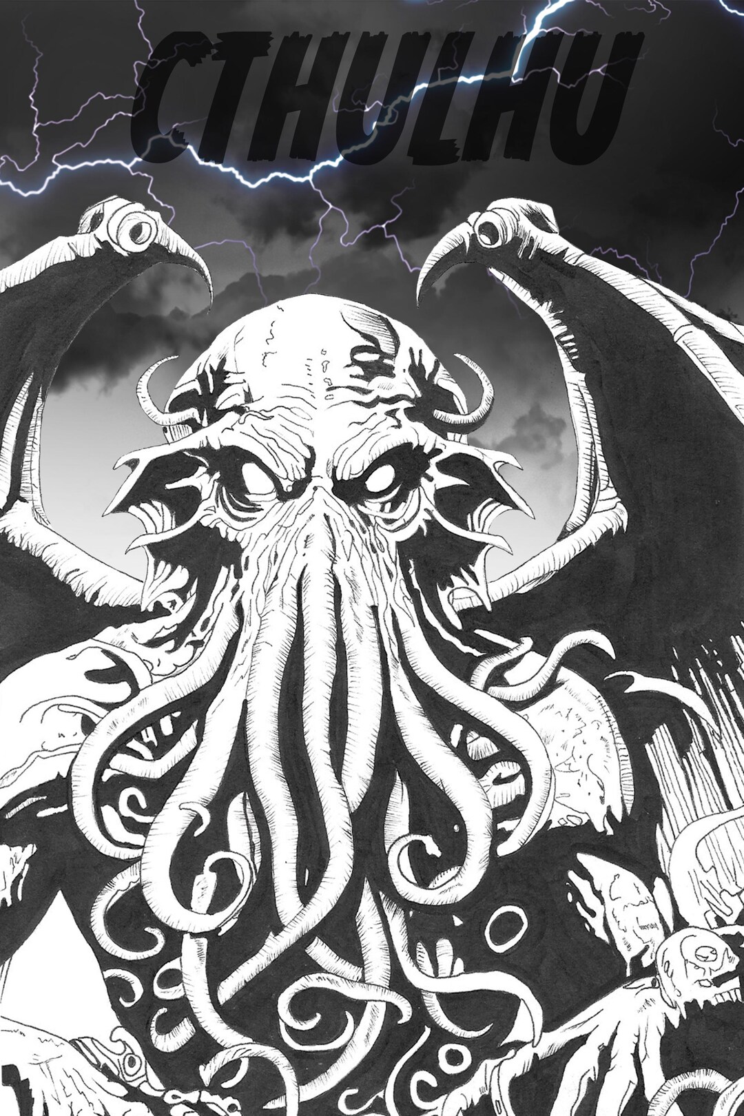Cthulhu *PRINTS* - Etsy