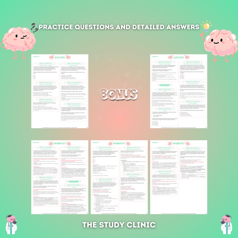 MCAT Biochemistry Study Guide | 31 Pages | Study Cheat Sheets | Pre-med ...