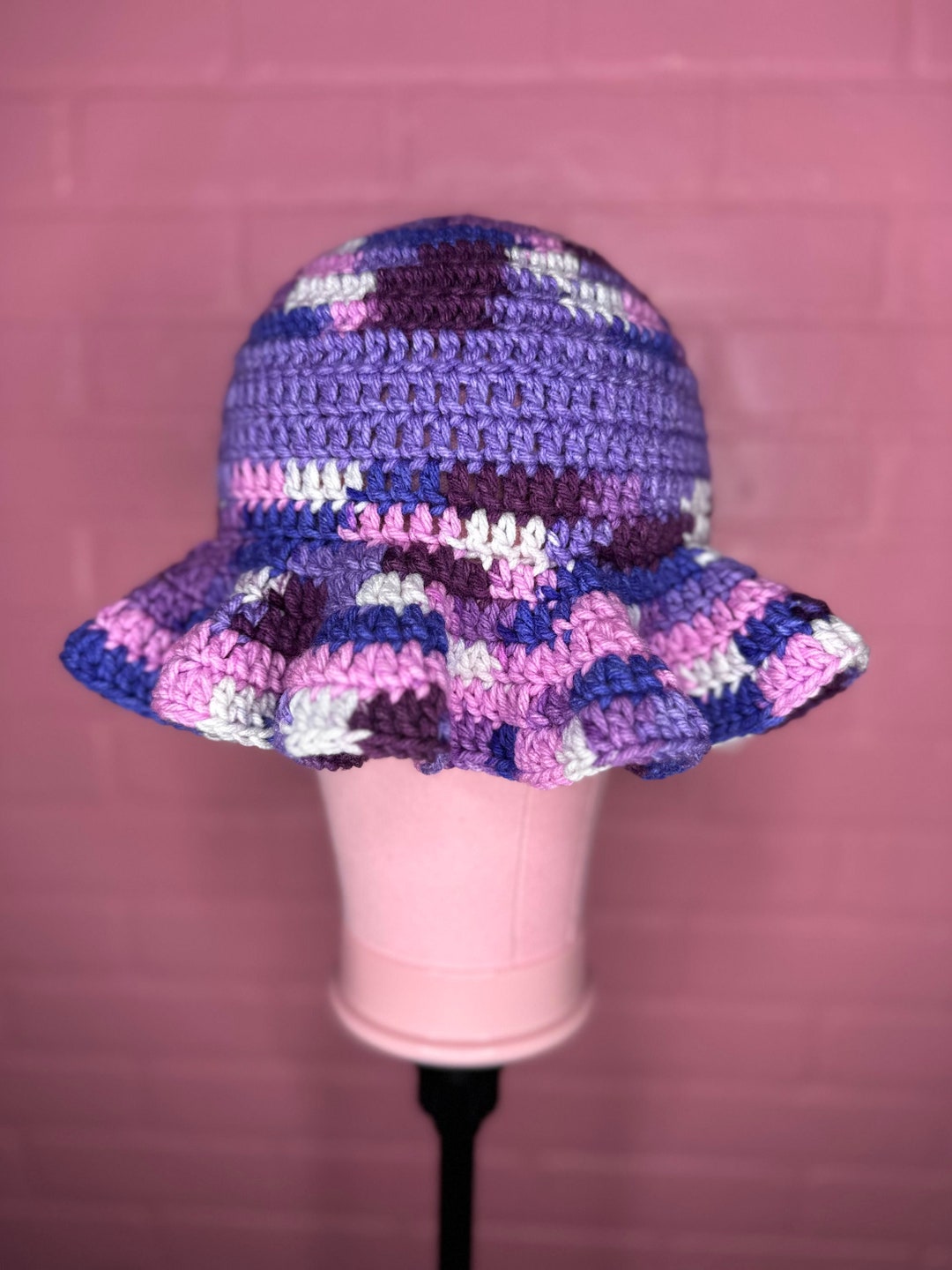 Wavy Ruffle Hat - Etsy