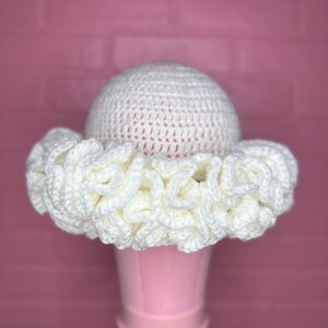 Extra Curly Ruffle Hat - Etsy
