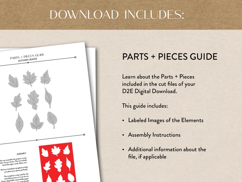 Autumn Leaves | Digital Download | SVG, Ai, EPS, DXF | for Laser ...