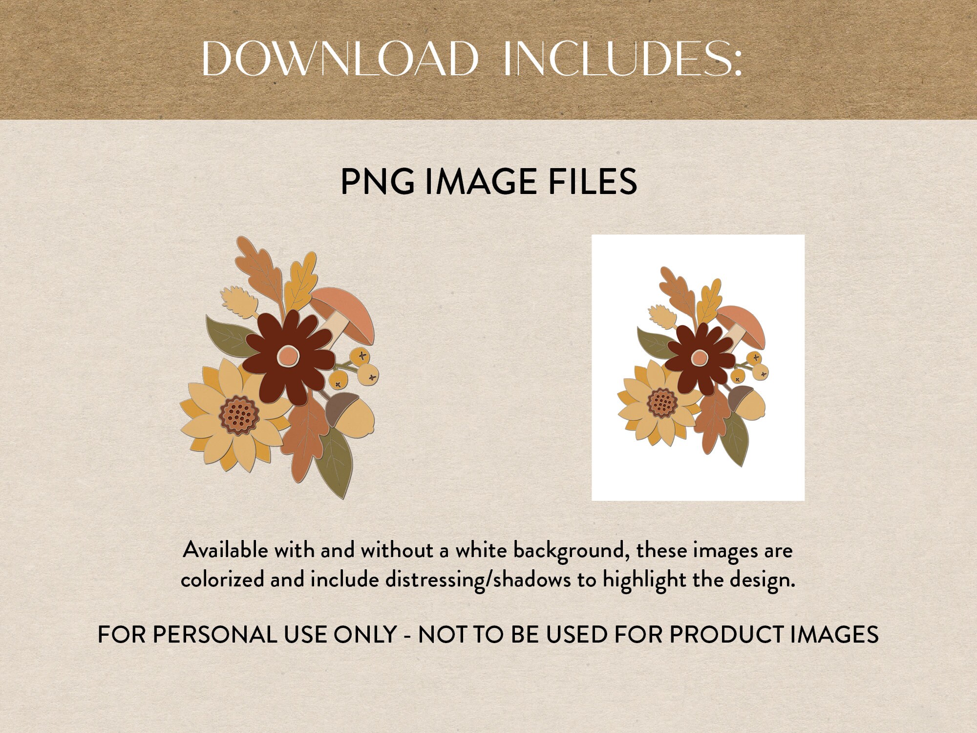 Autumn Floral | Digital Download | SVG, Ai, EPS, DXF | for Laser ...