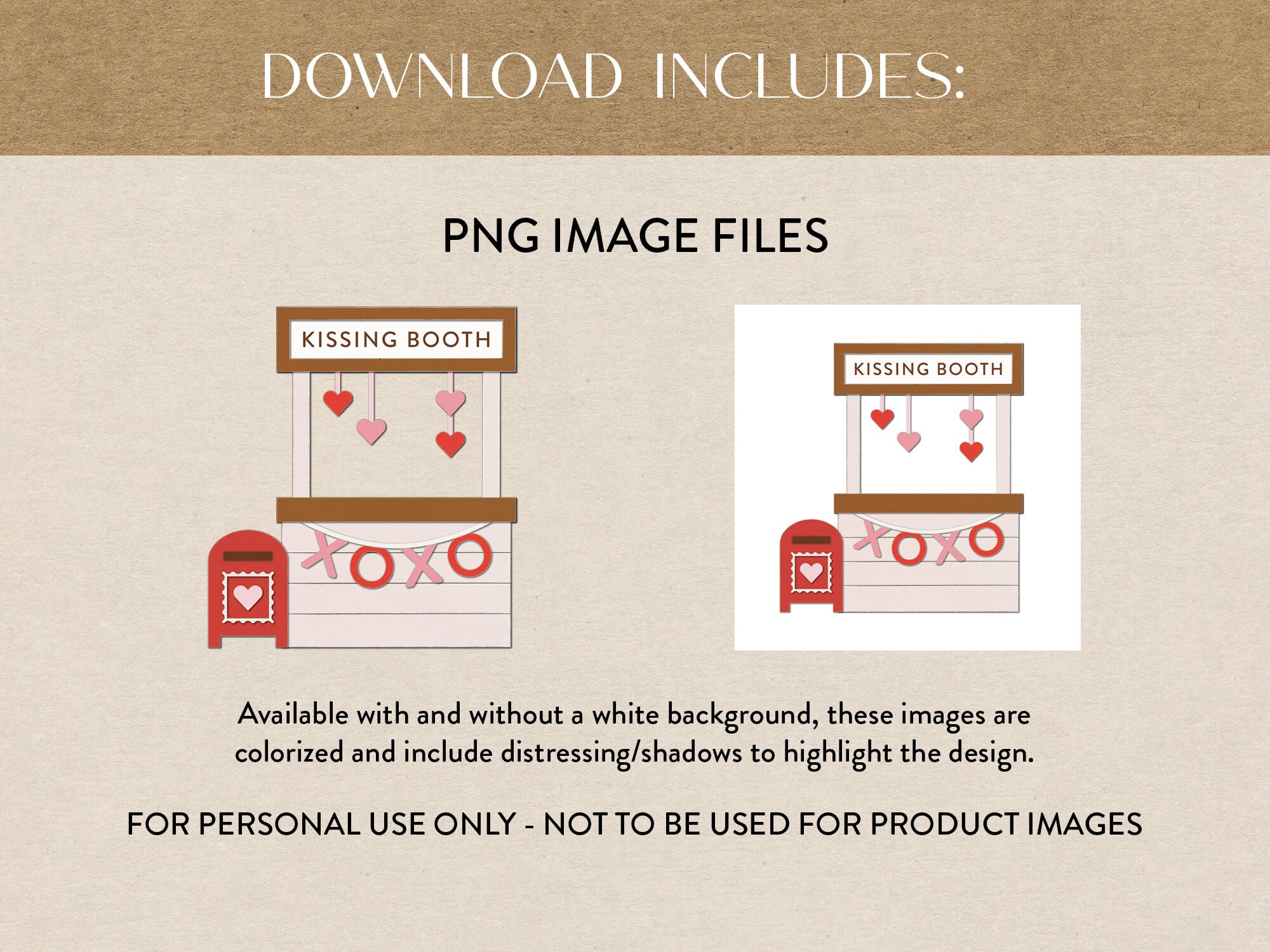 Kissing Booth | Digital Download | SVG, Ai, EPS, DXF | for Laser ...