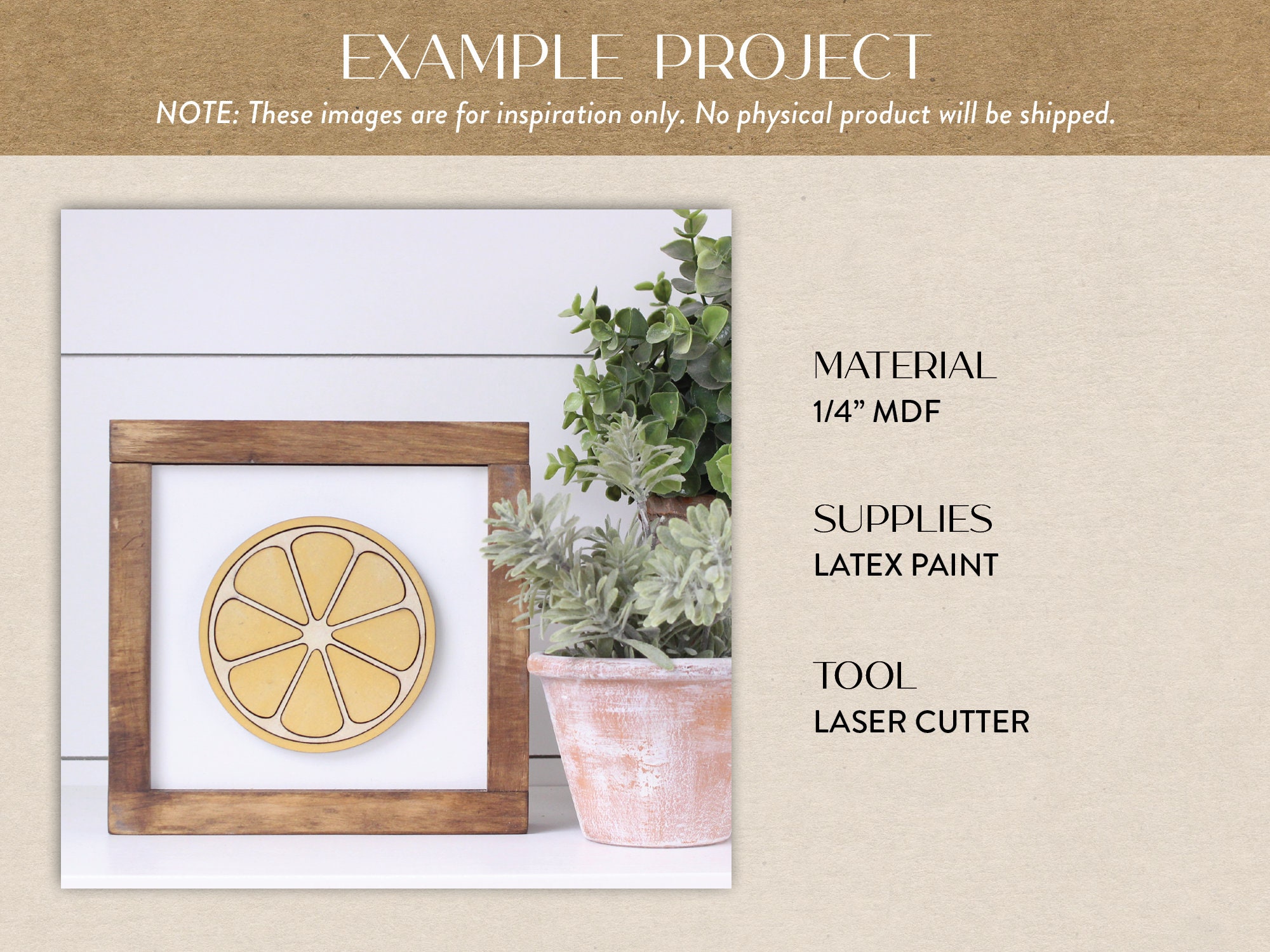 Citrus Slice | Digital Download | SVG, Ai, EPS, DXF | for Laser, Cricut ...