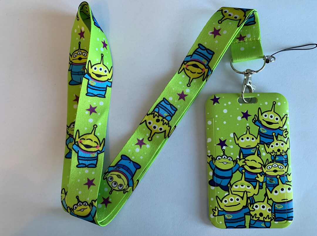Toy Story Aliens Lanyard Card Holder Portrait - Etsy