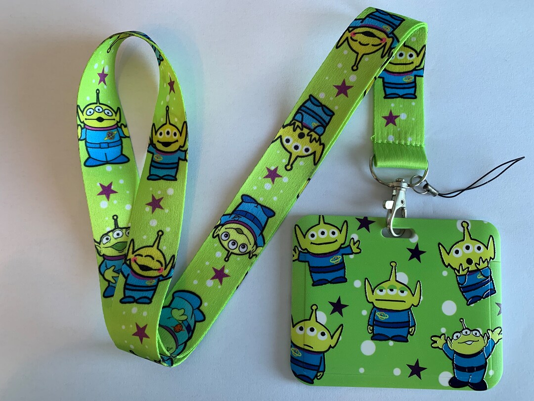 Toy Story Aliens Lanyard Card Holder Landscape - Etsy