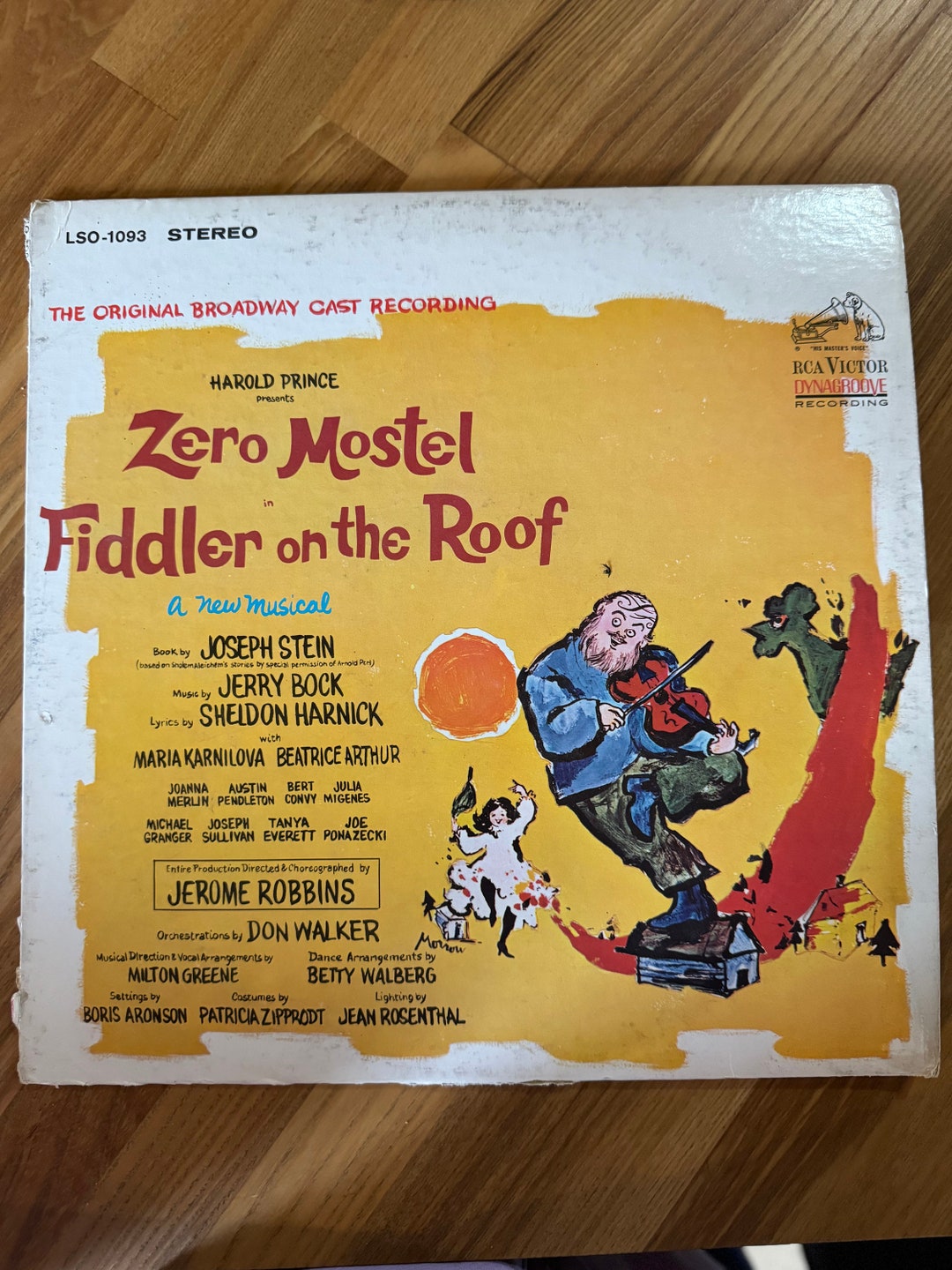 Fiddler on the Roof Vinyl Record - Etsy