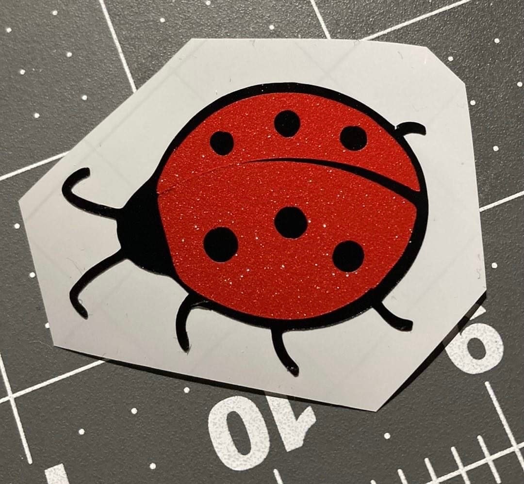 Ladybug Vinyl Decal - Etsy