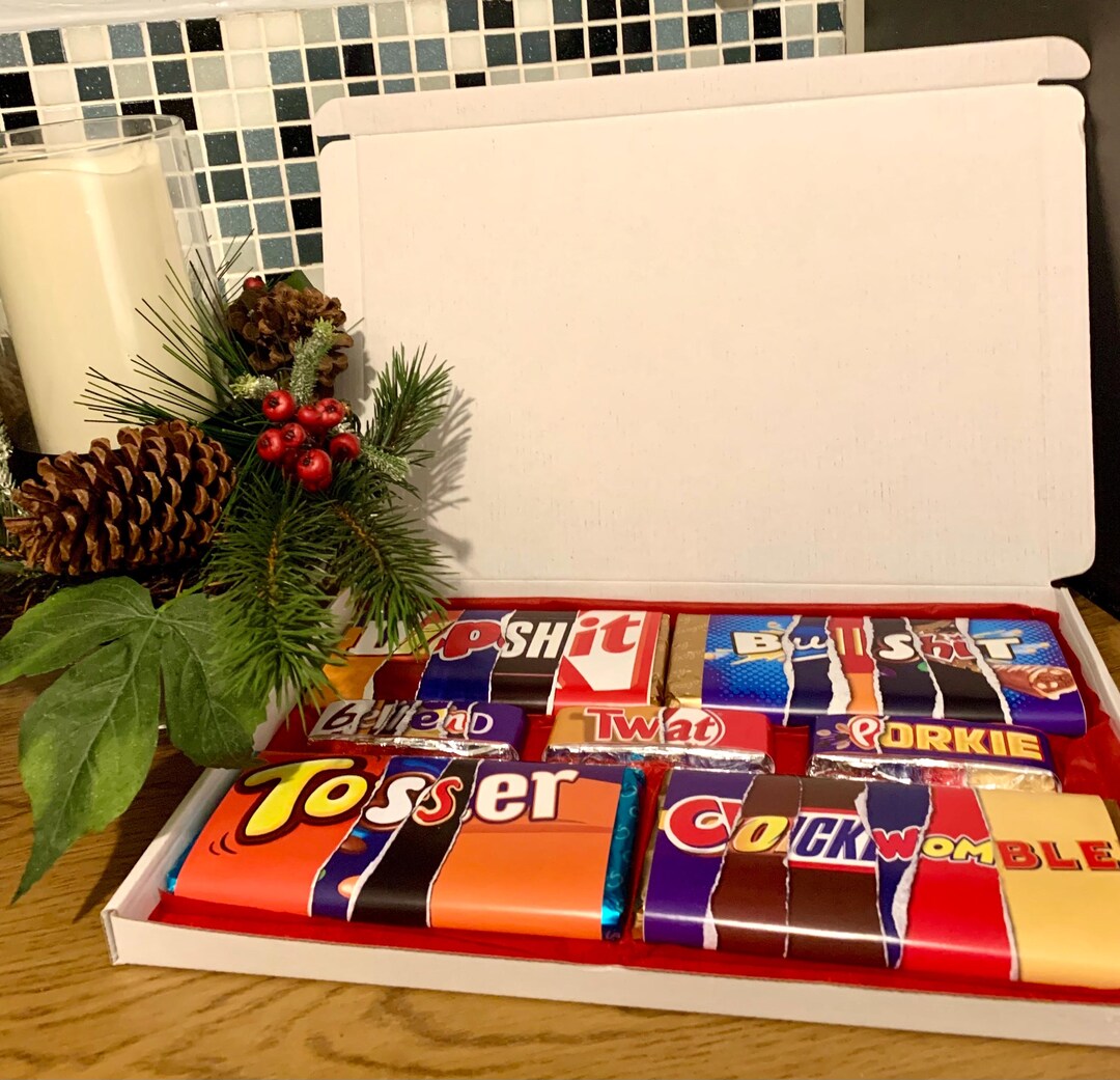 Rude Chocolate Bars - Etsy