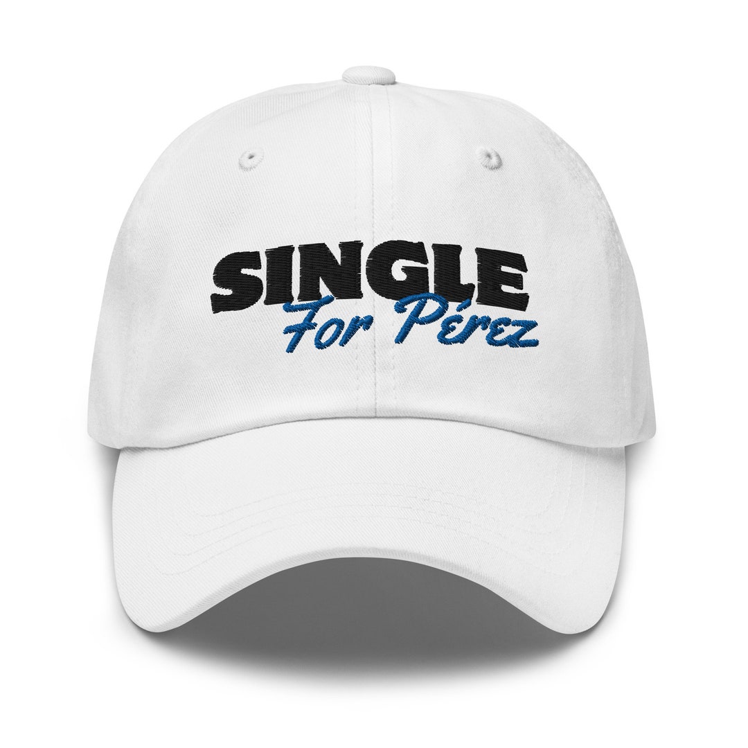 Single for Sergio Perez Red Bull Formula One Funny F1 Embroided Hat Cap ...