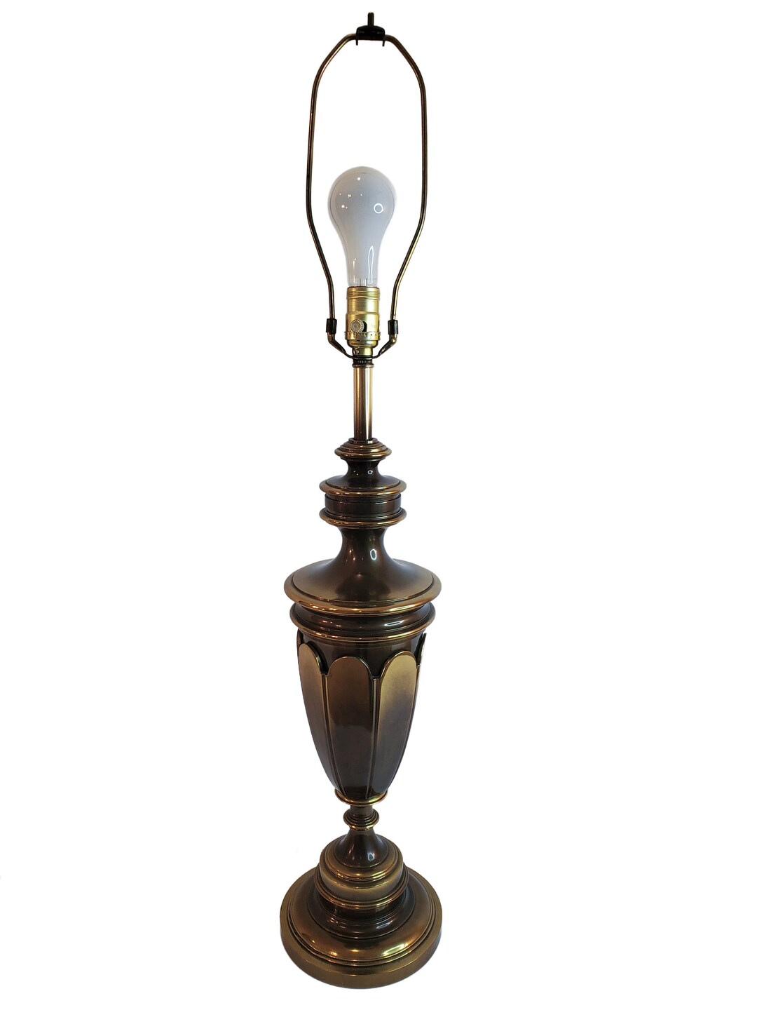 Vintage Large Brass Trophy Style Table Lamp by Westwood - Etsy