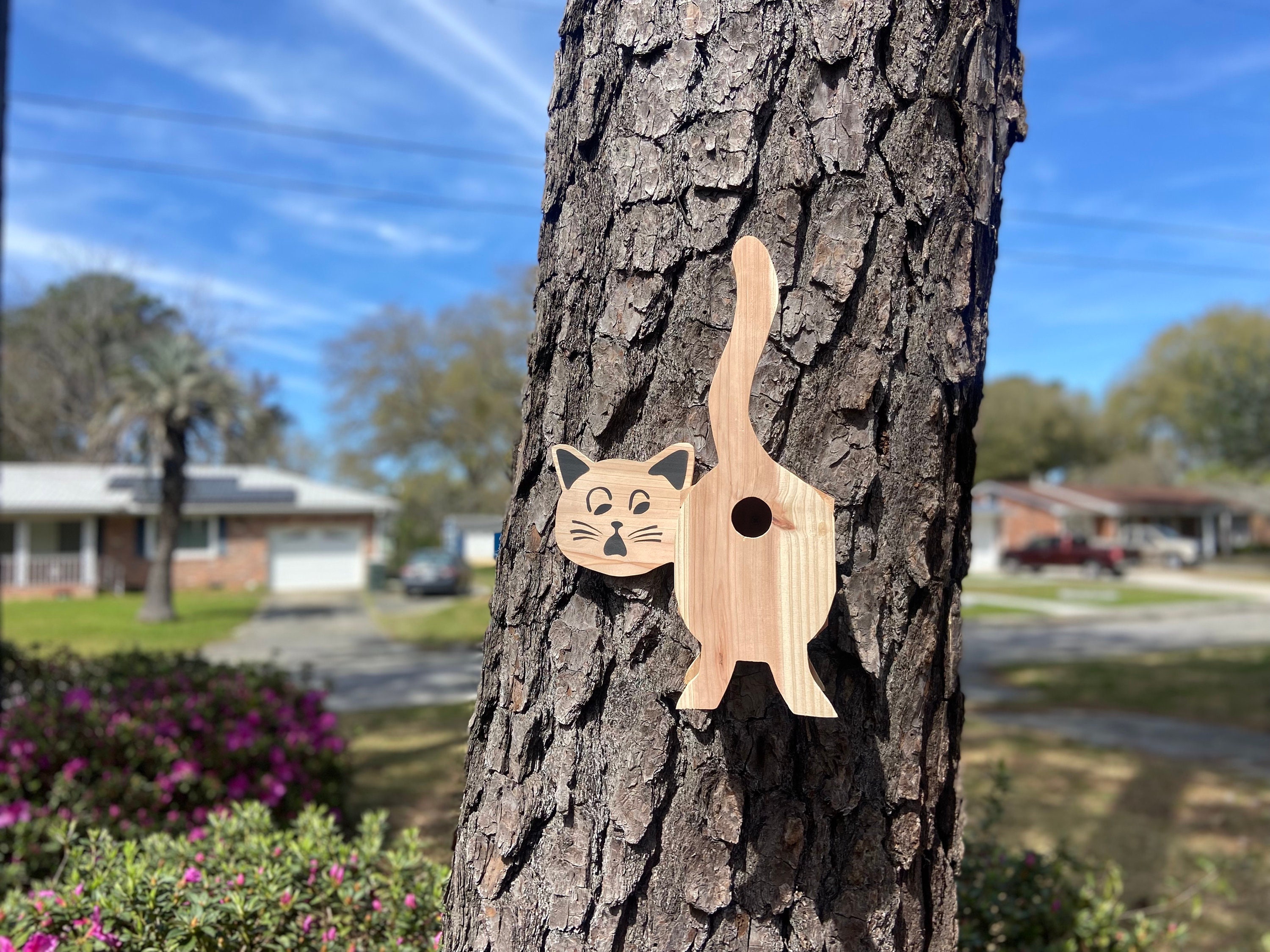 Unique Birdhouse Custom Outdoor Decoration Wooden Birdhouse for ...