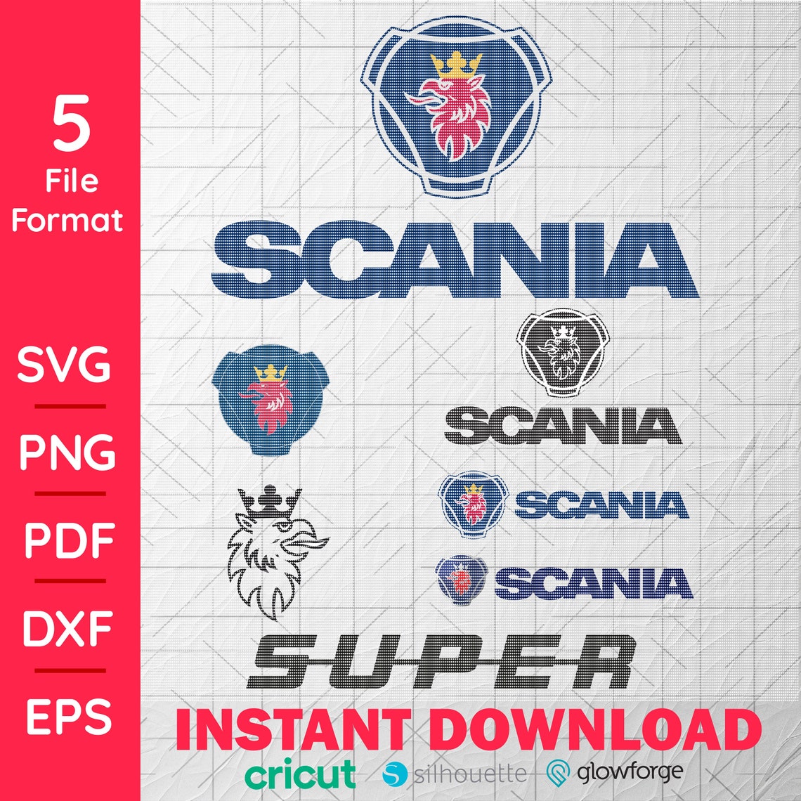 Scania SVG PNG DXF Cricut, Silhouette, Cut Files - Etsy