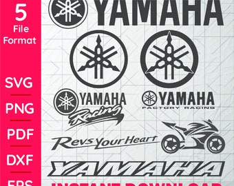 Yamaha Racing .svg .pdf .png File Cricut SVG Silhouette File Cricut ...