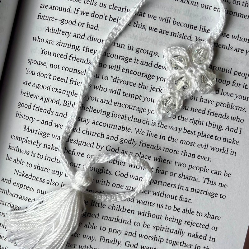 Cross Bookmark - Etsy