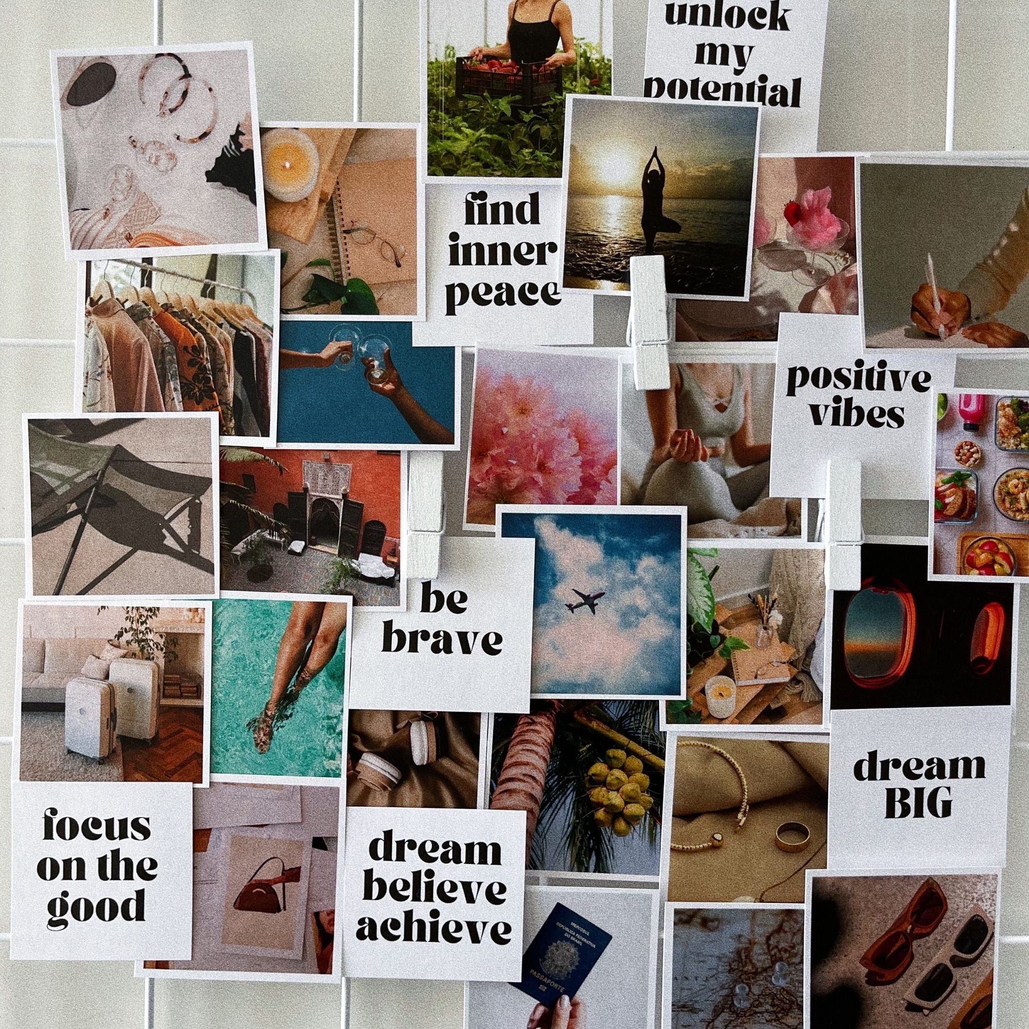 Vision Board Prints Vision Board Vision Board Party Goals Vision Board ...