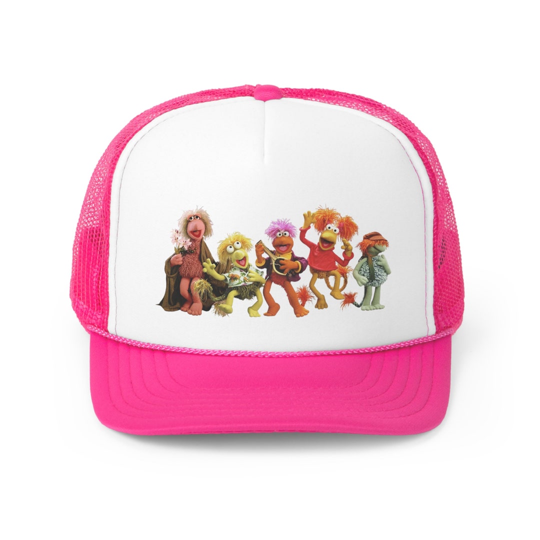 Fraggle Rock Pink Trucker Cap - Trendy 90s Nostalgia - Etsy