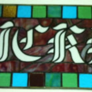 Custom Stained Glass Art - Etsy