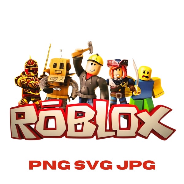 Roblox Svg - Etsy
