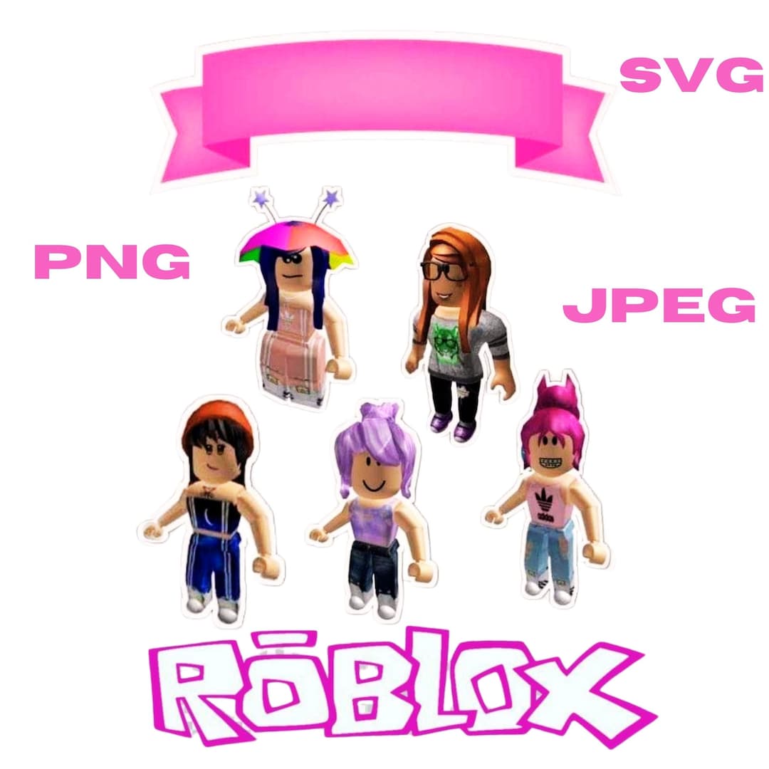 Roblox Girl ,svg, Png ,jpeg - Etsy UK