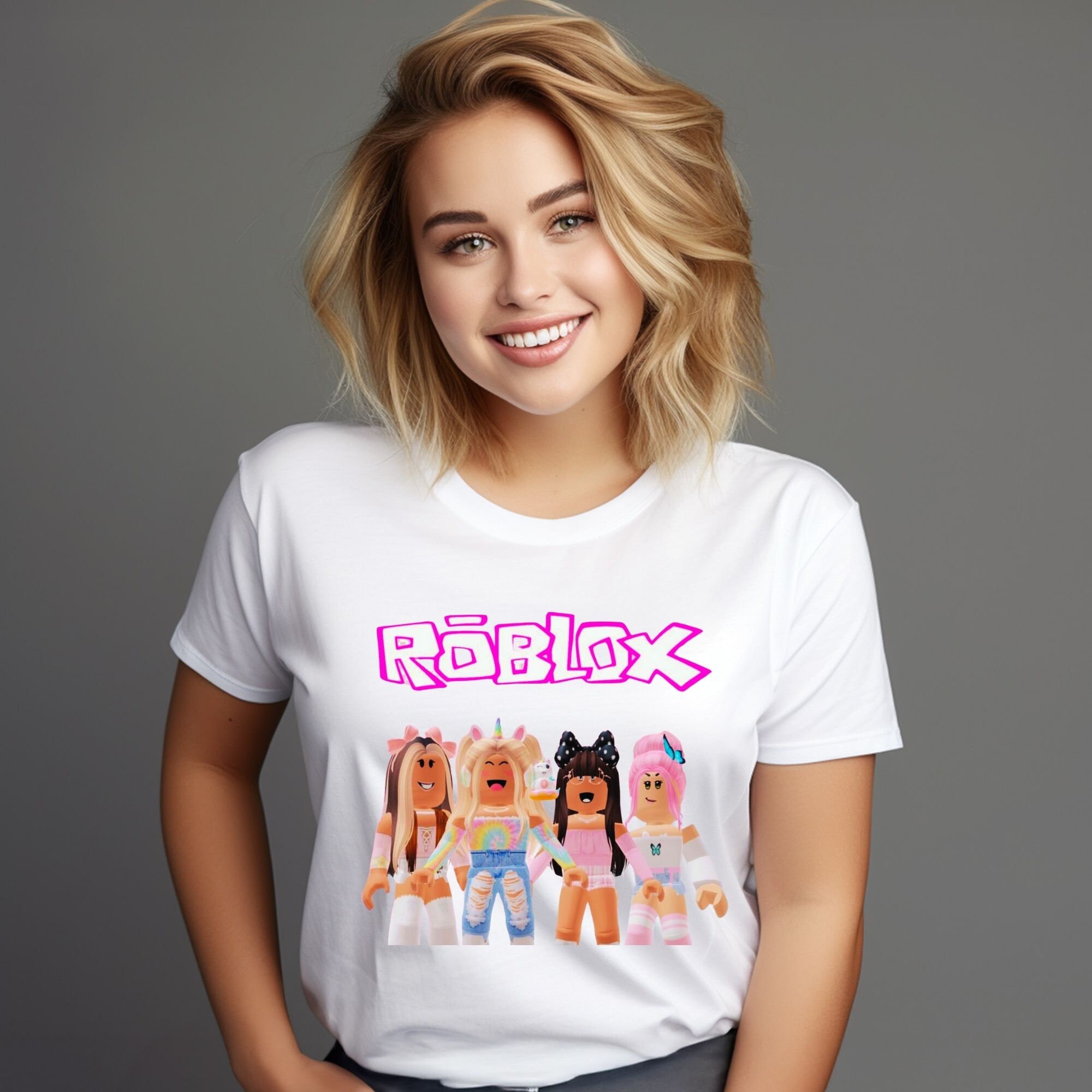 Roblox Girl Svg ,png,jpg - Etsy Canada