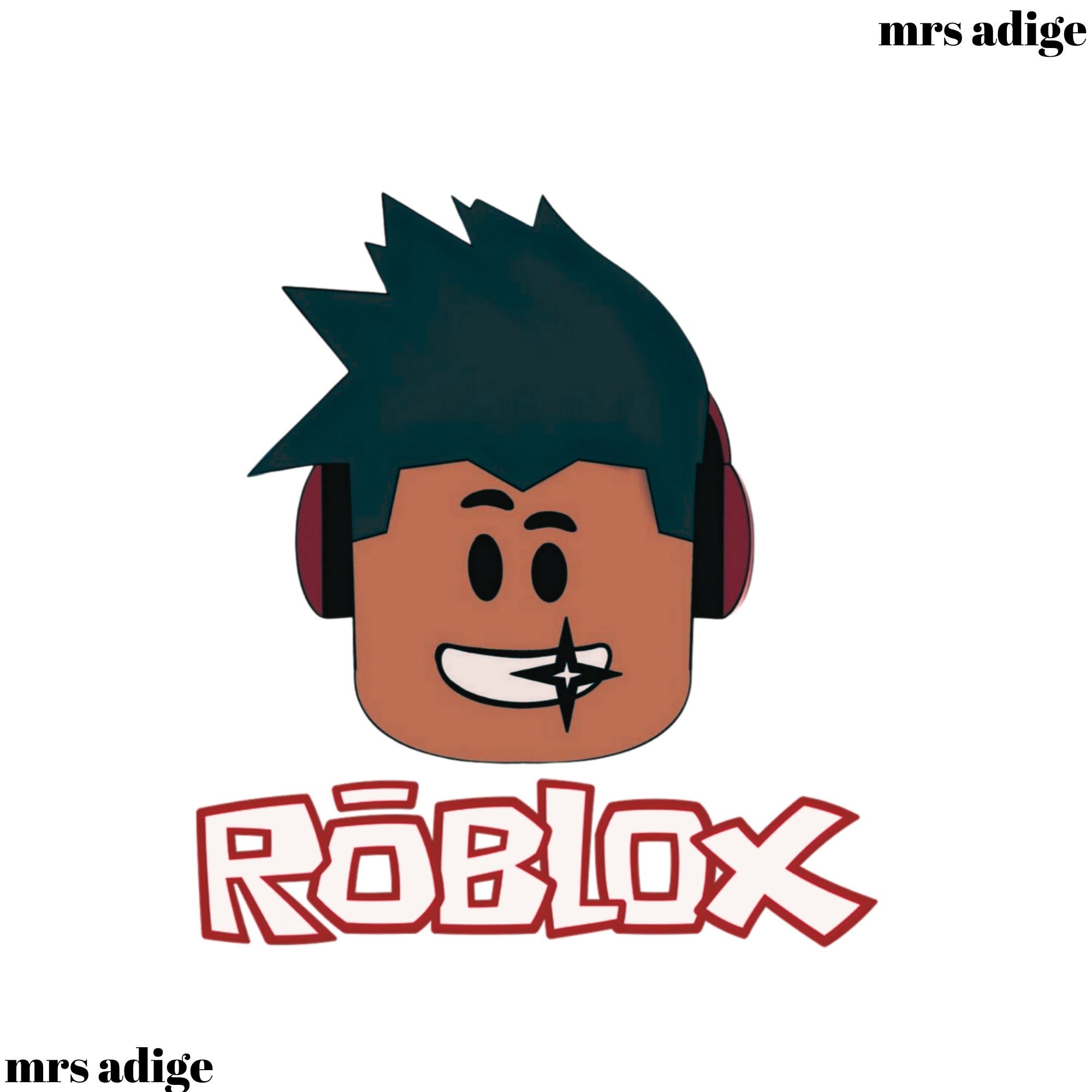 Roblox Head ,svg Png Jpeg - Etsy Canada