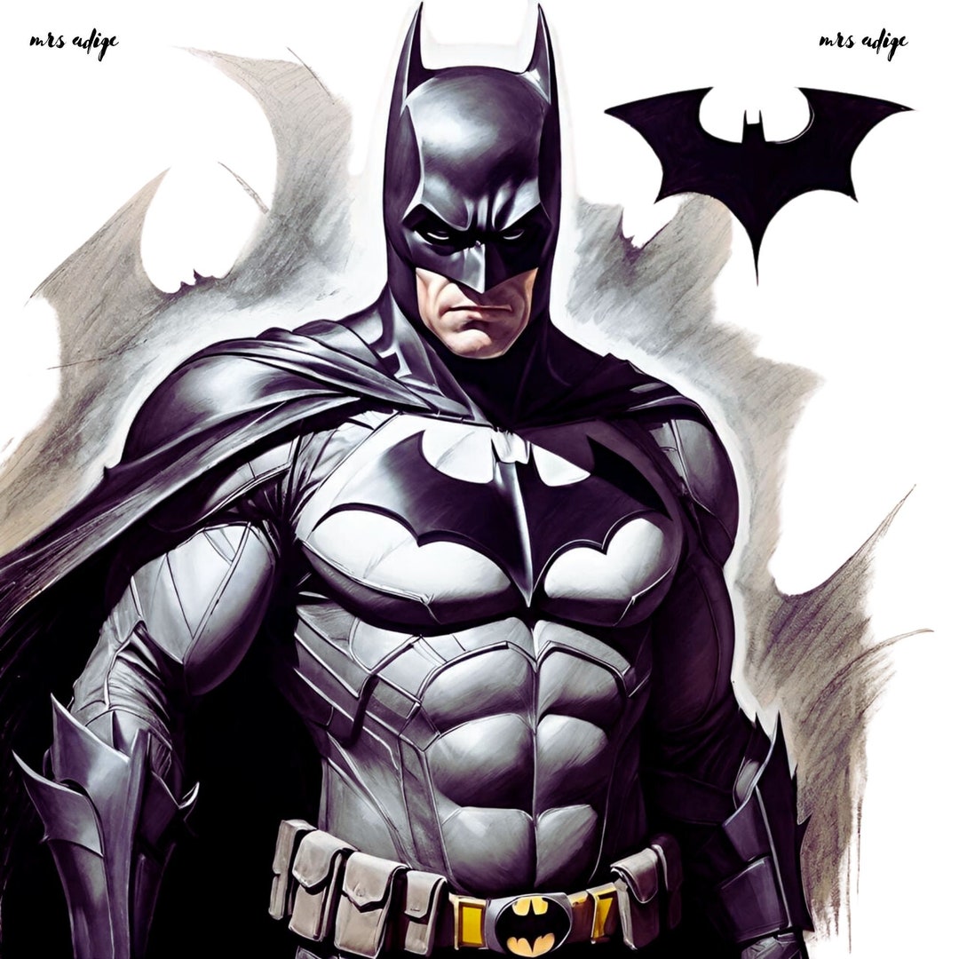 Batman Png Svg Jpeg - Etsy