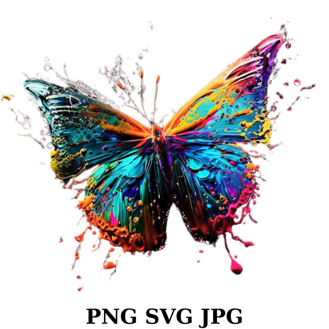 Butterfly Svg Png Jpg - Etsy