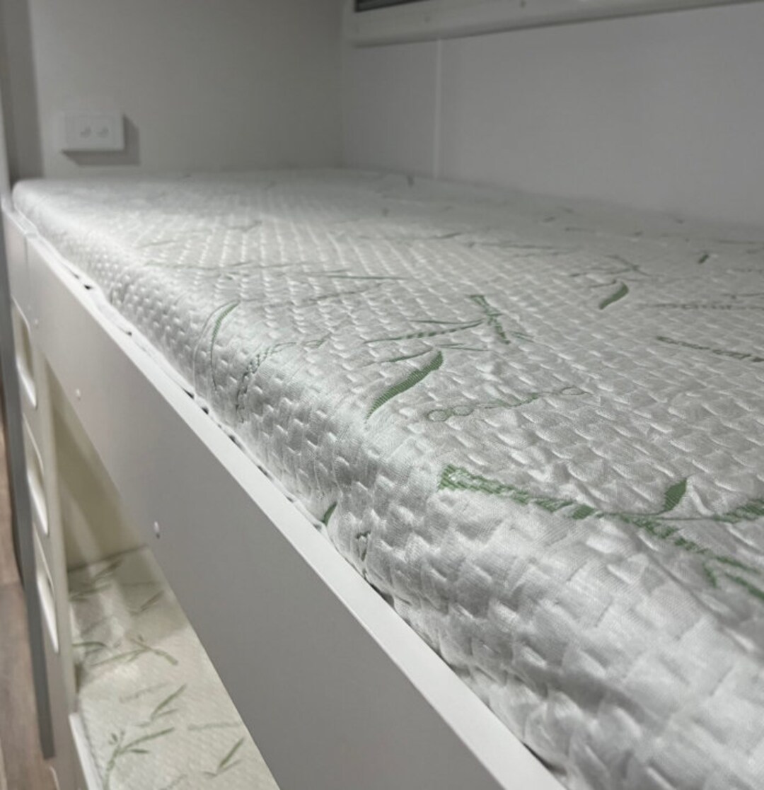 Caravan Mattress Protector (bunk) Rounded Queen Size Caravan Mattress ...