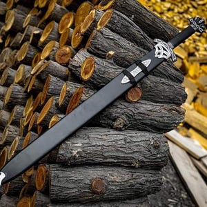 Handmade VIKING Sword Real Damascus Steel Sword Beautiful Gift for Him ...