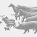 Farm Animals STL 3D Models: Educational Ranch Play Set - Etsy