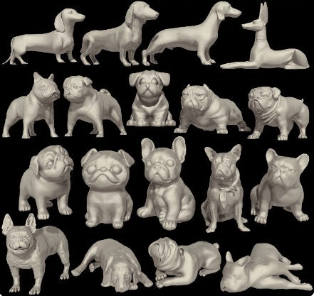 52 Dog STL Designs: 3D Printing Models for Pet Lovers (PDF Download ...